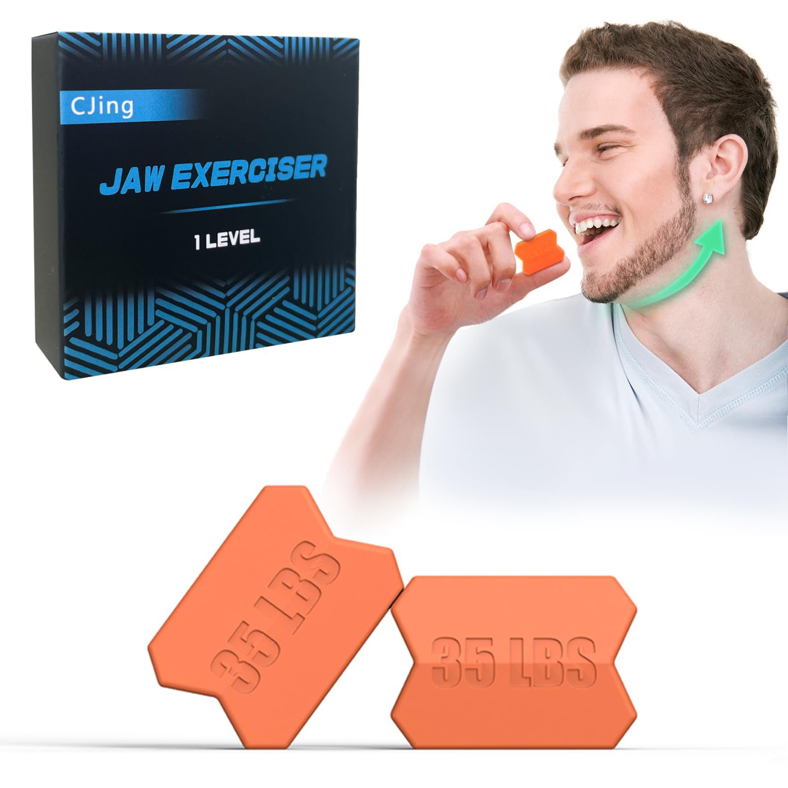 Mua Jawline Exerciser for Men & Women – Silicone Jaw Exerciser Tablets ...