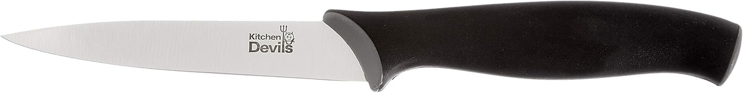 Kitchen Devils Control Vegetable Knife, 10 cm, Multi-Colour – BigaMart