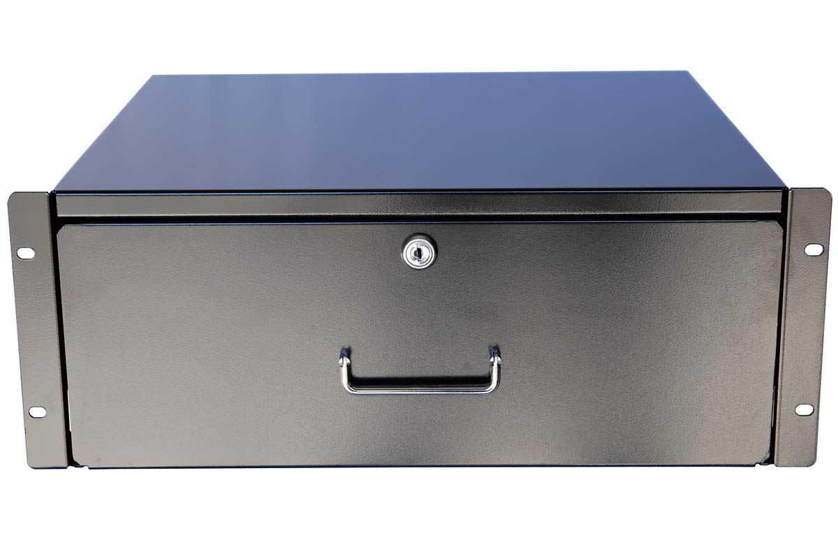 Amazon.com: Raising Electronics 4U Drawer Rack Mount DJ 19'' Rack Case ...