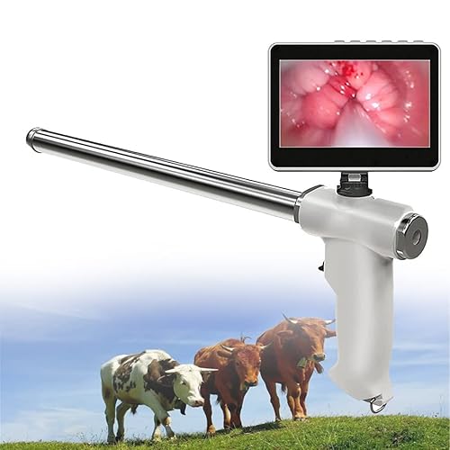 AFITO Professional Artificial Insemination Gun with Visual LCD Screen, Veterinary Insemination ...