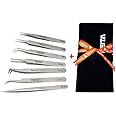 Amazon.com : Professional Tweezers Set - FEITA Precision Tweezers with ...