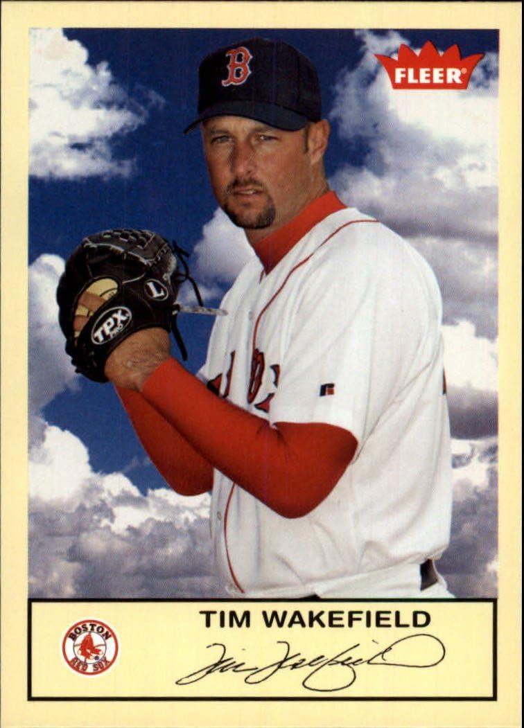 Amazon.com: 2005 Fleer Tradition Baseball Card #247 Tim Wakefield ...