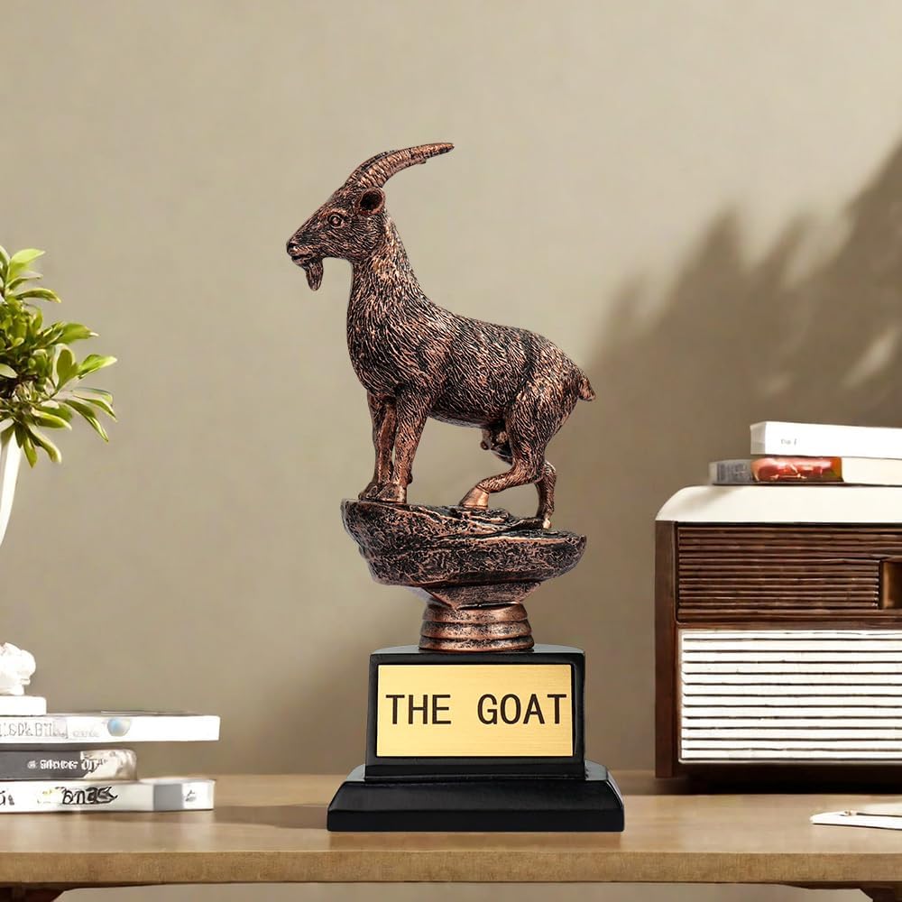 The Goat Trophy Award - The Greatest of All Time Trophy Award - Unique ...