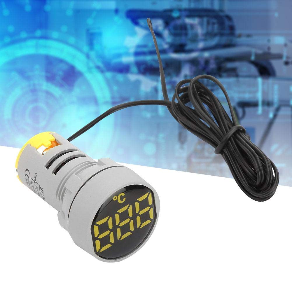 Thermometer Indicator, Mini Digital LED Display Thermometer With ...