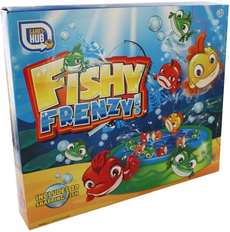 Fishy Frenzy Game: Amazon.co.uk: Toys & Games