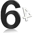 Amazon.com: Stainless Steel House Number,5 Inch Self-adhesive House ...