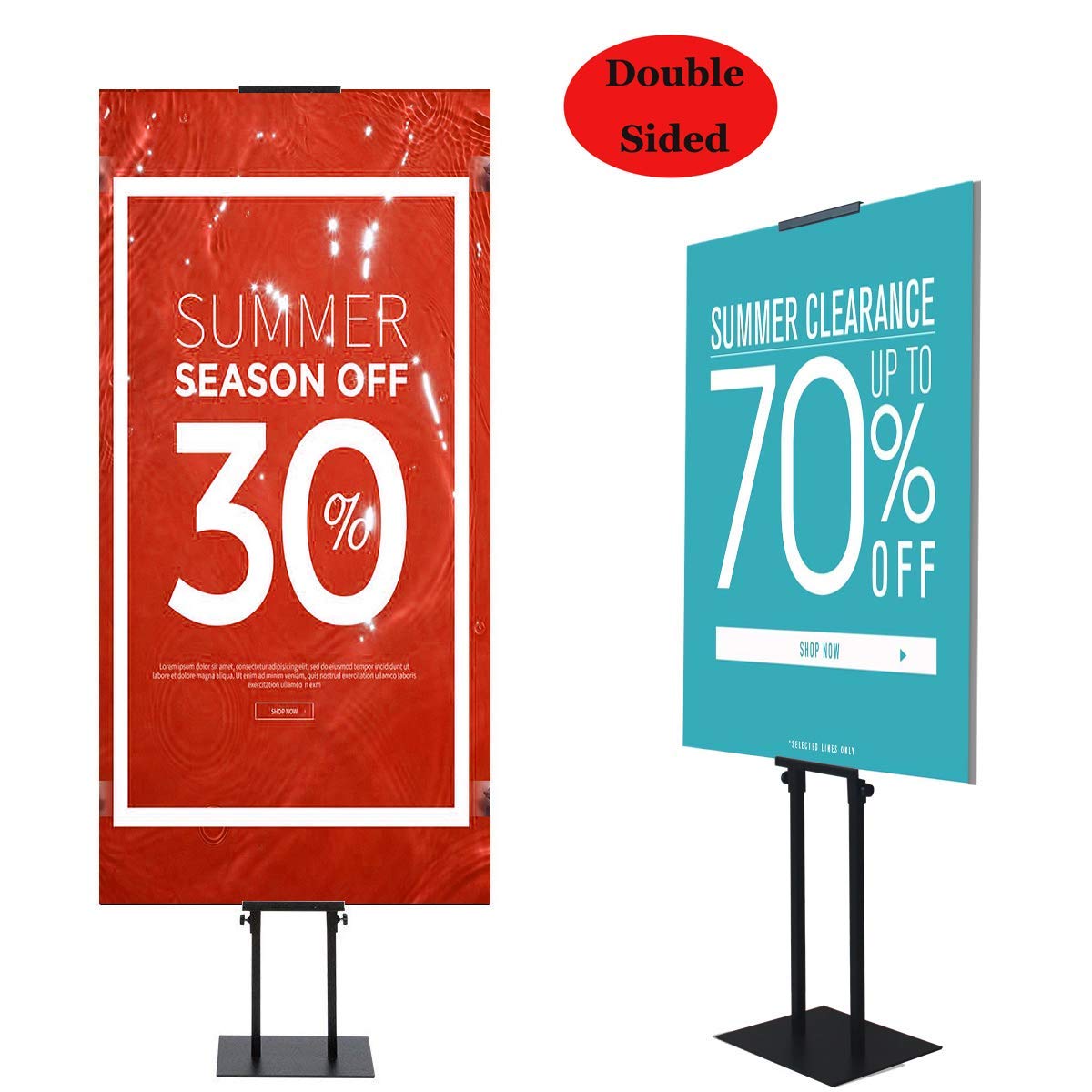 YDisplay Pedestal Poster Stand Sign Stand Display Suitable for Board ...