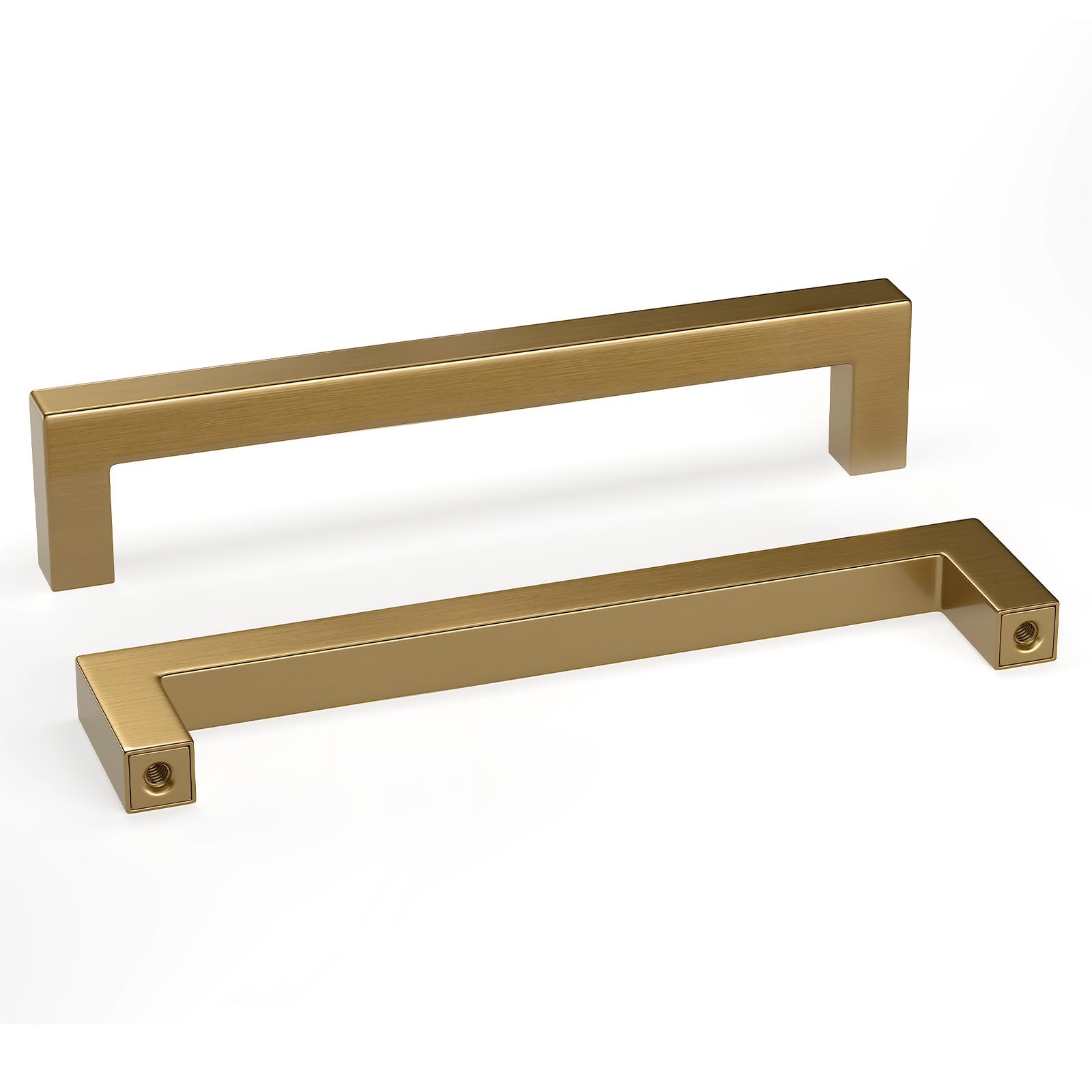 goldenwarm 25 Pack Champagne Bronze Cabinet Pulls Gold Cabinet Handles ...