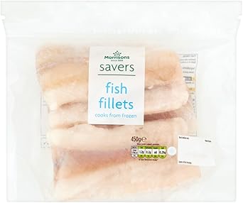 Morrisons Savers Fish Fillets, 450g (Frozen): Amazon.co.uk: Grocery