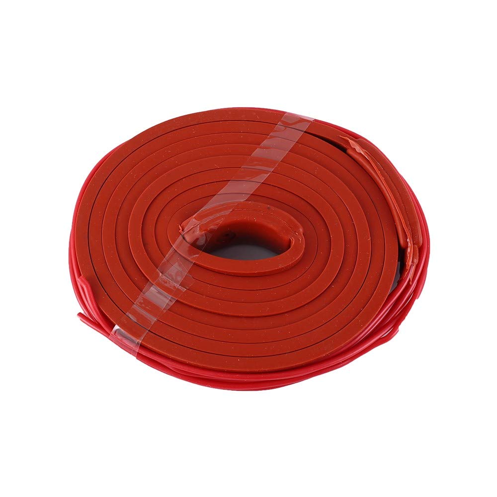 Silicone Rubber Heater Belt, 1.5mx15mm Smart Temperature Heater for PVC ...
