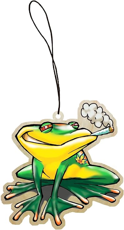 Amazon.com: Pot Smoking Pals Funny Cute Frog Joint Engraved Printed ...