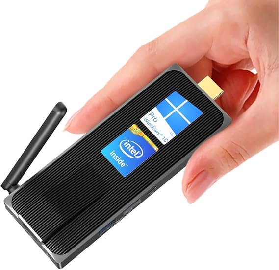 Amazon.com: MeLE Fanless Mini PC Stick 4GB LPDDR4 64GB eMMC, Intel ...