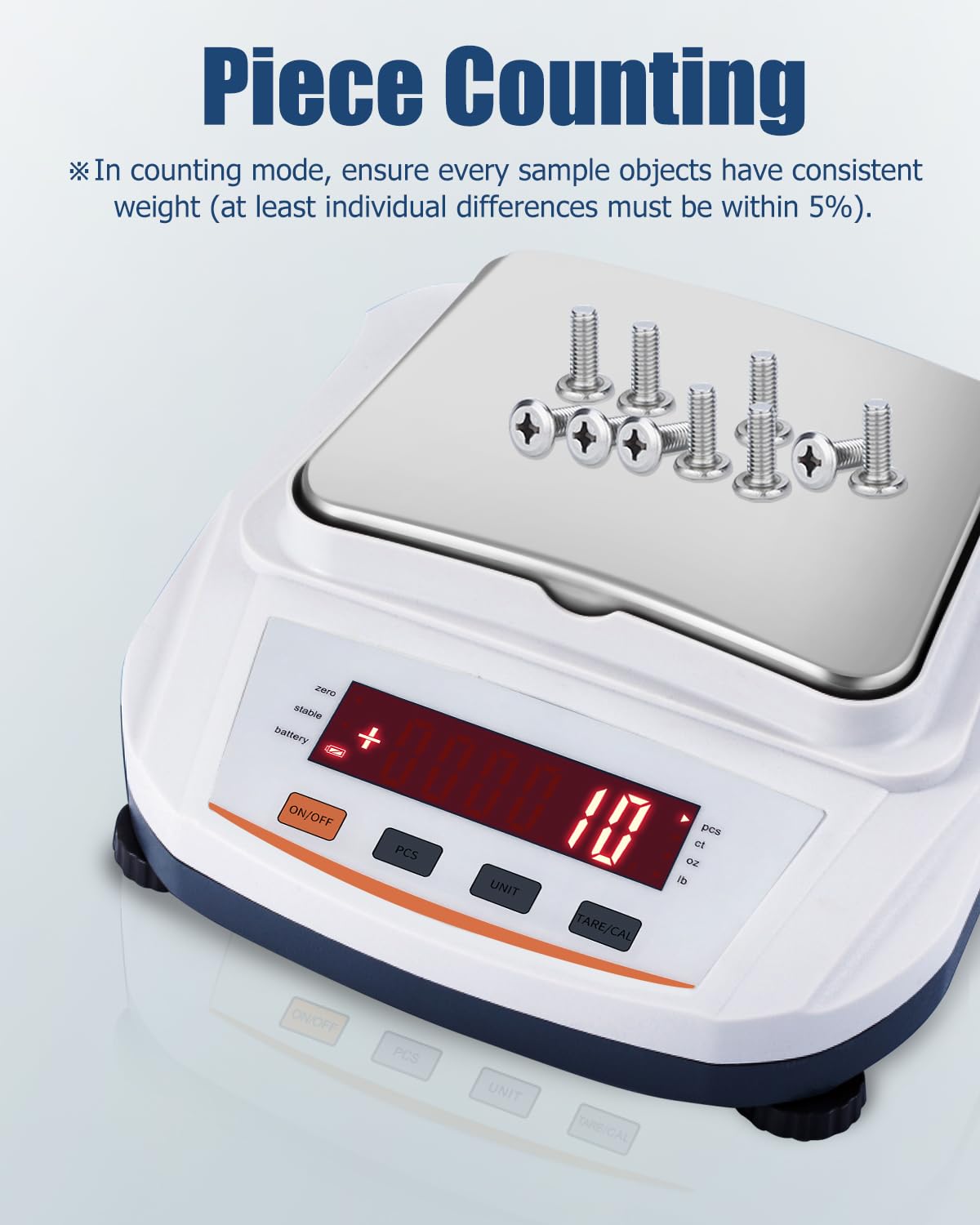 GOYOJO Digital Lab Balance, 2000x0.01g Precision Analytical Scale High ...