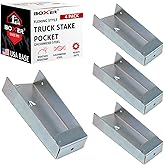 Amazon.com: Boxer 2 Pack Trailer 2X4 Stake Pocket Sleeve for Flat Bed ...