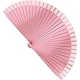 Amazon.com: Heyiminy 8.2in Handheld Folding Fan - Foldable, Portable ...