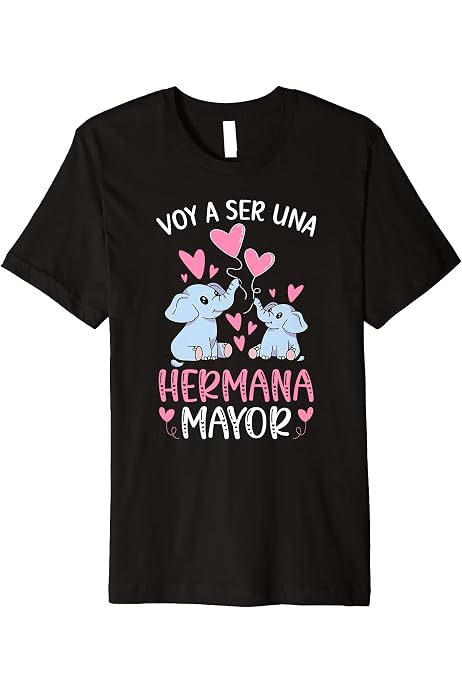 Camisetas De Hermana Mayor Objetivo Sofiamood (@sofiamood14)
