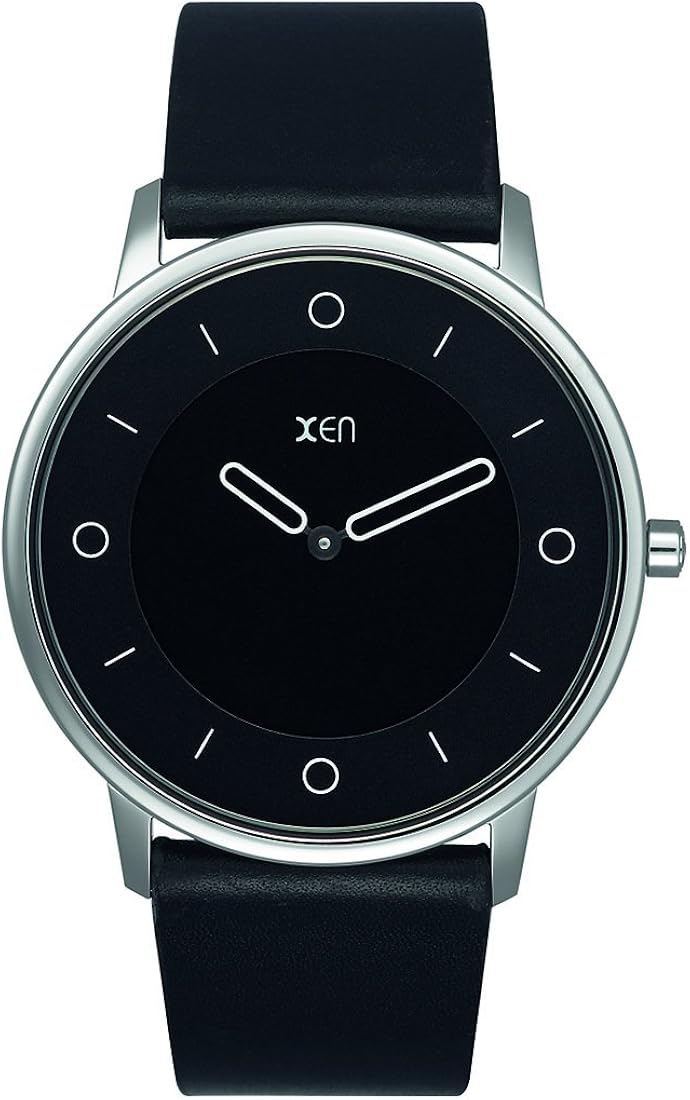 Xen Herren Analog Quarz Uhr mit Leder Armband XQ0164: Amazon.de: Uhren