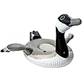Amazon.com: Float-Eh Goose Inflatable Pool Float - Beach Floats are ...