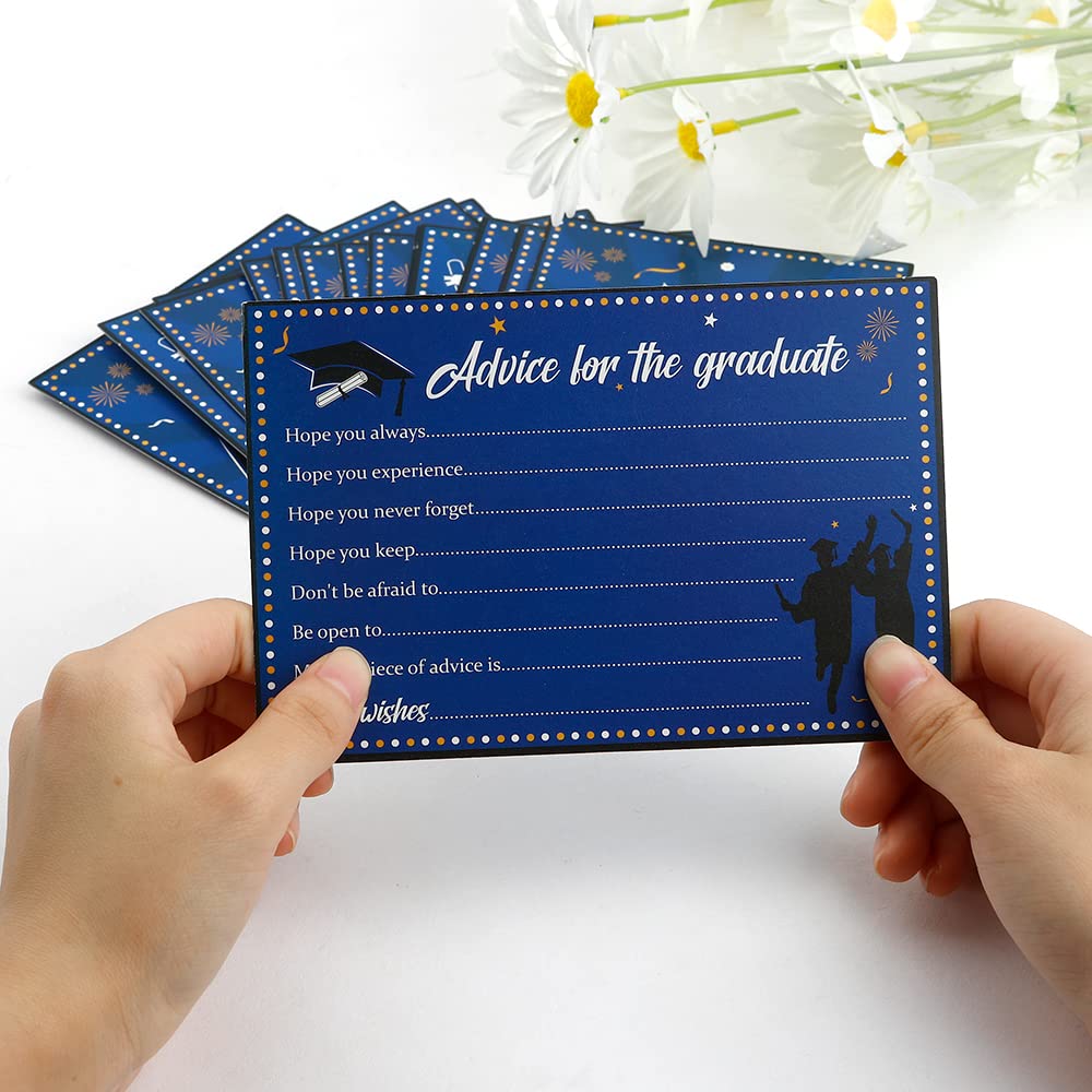 Mua 24 Pack Graduation Advice Cards Bulk, Blue Graduation Advice and ...