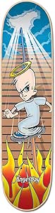 Amazon.com : Angelboy Powell Slider Angel Skateboard Deck (7.5 x 31.375 ...