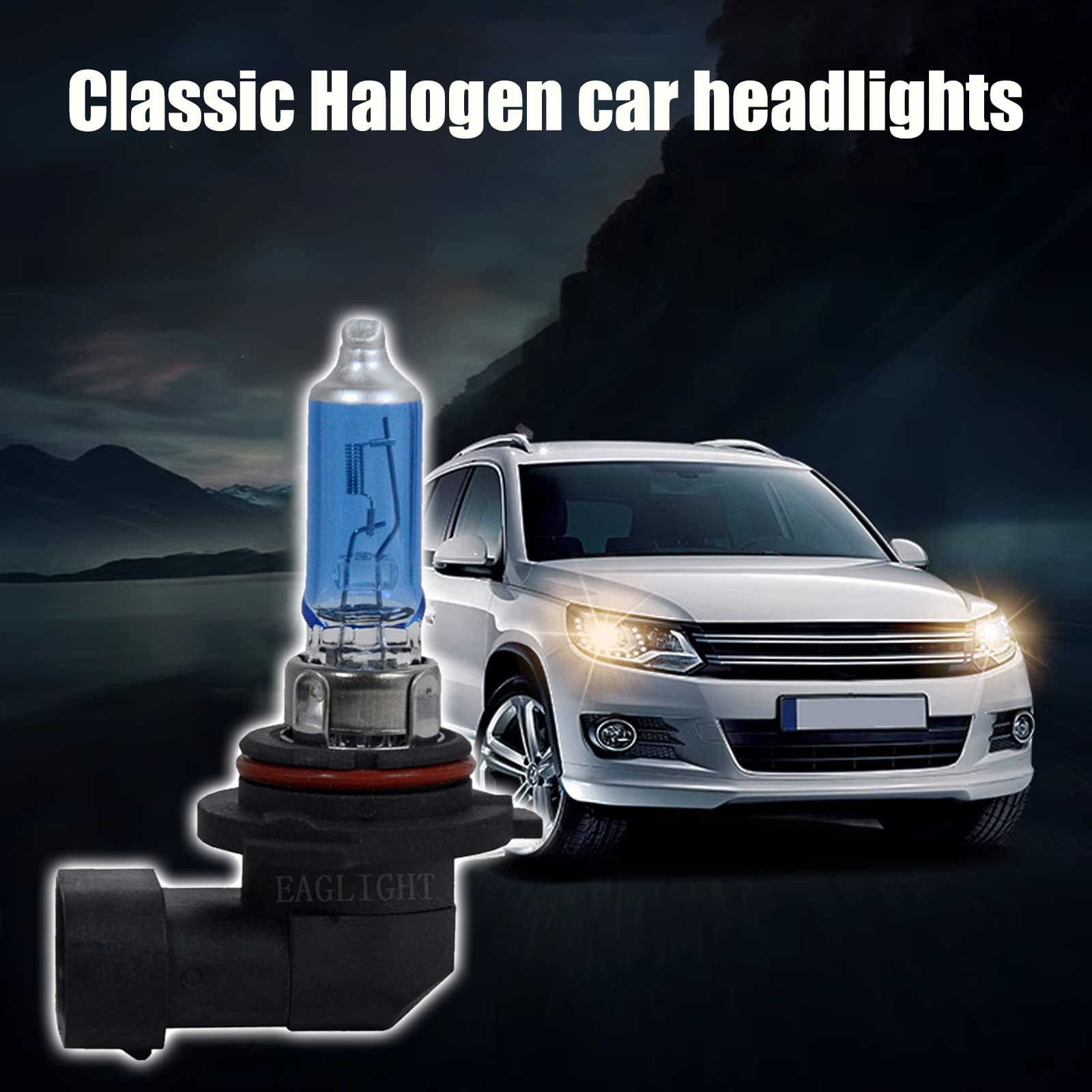 Mua Pack-2 9006/HB4 Halogen lamp Bulb, 12V 100W High Beam Low Beam ...