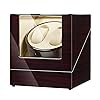 JQUEEN Double Watch Winder Box for Automatic Watches – Quiet Japanese ...
