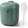 Amazon.com: CHACEEF Mini Rice Cooker 2 Cups Uncooked, 1.2L Rice Cooker ...