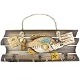 Amazon.com: 16-inch Wood Decorative Big Fish Welcome Sign Hanging ...