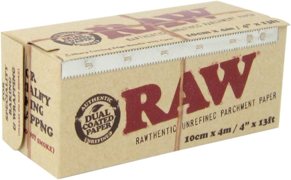 RAW Unrefined Parchment Paper Roll 100mm x 4m by Raw – BigaMart