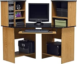 Amazon.com: Ameriwood Corner Computer Desk : Home & Kitchen