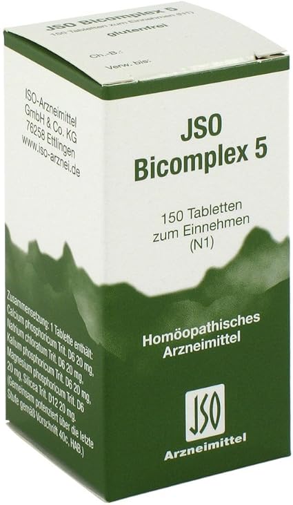 JSO BICOMPLEX Heilmittel Nr. 5 150 St: Amazon.de: Drogerie & Körperpflege