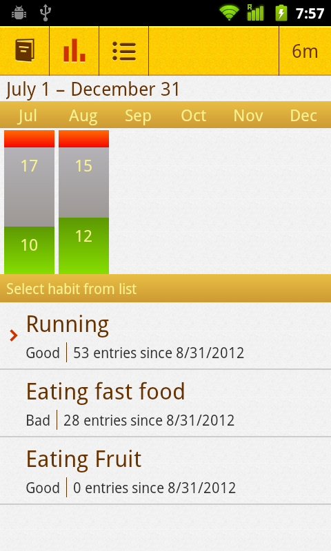 Hab It! - Habit, Goal, Task:Amazon.co.jp:Appstore for Android