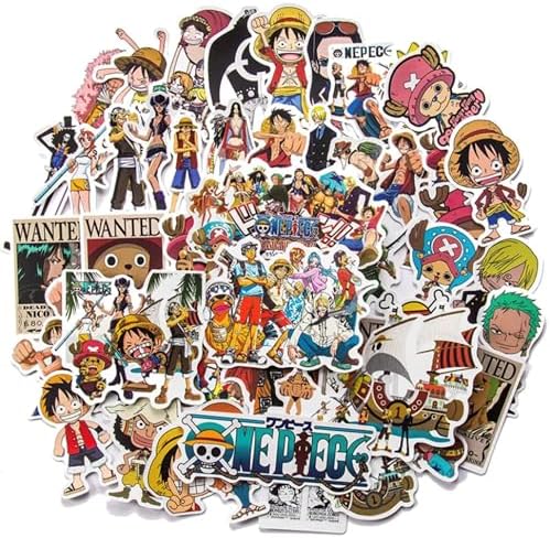 سعر 50 Pcs One Piece Anime Stickers - One Piece Anime Stickers Selected ...