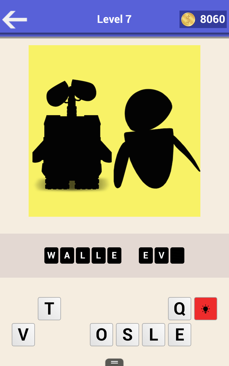 Guess the Cartoon Shadow Pairs Quiz:Amazon.co.uk:Appstore for Android