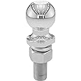 Amazon.com: CURT 40021 Chrome Trailer Hitch Ball, 6,000 lbs, 2-5/16 ...