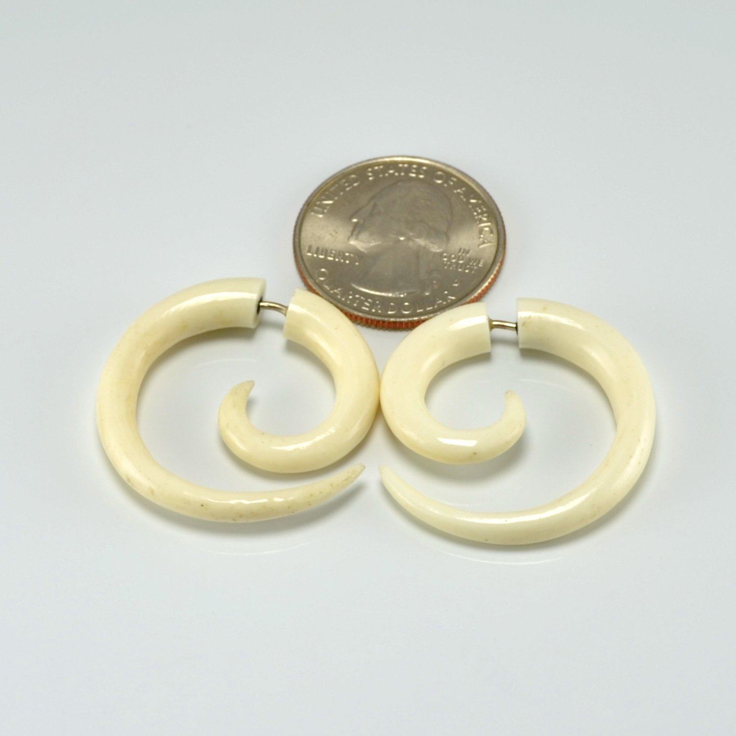 Amazon.com: Fake Gauges – Small Spiral Fake Gauges – Small Spiral Post ...