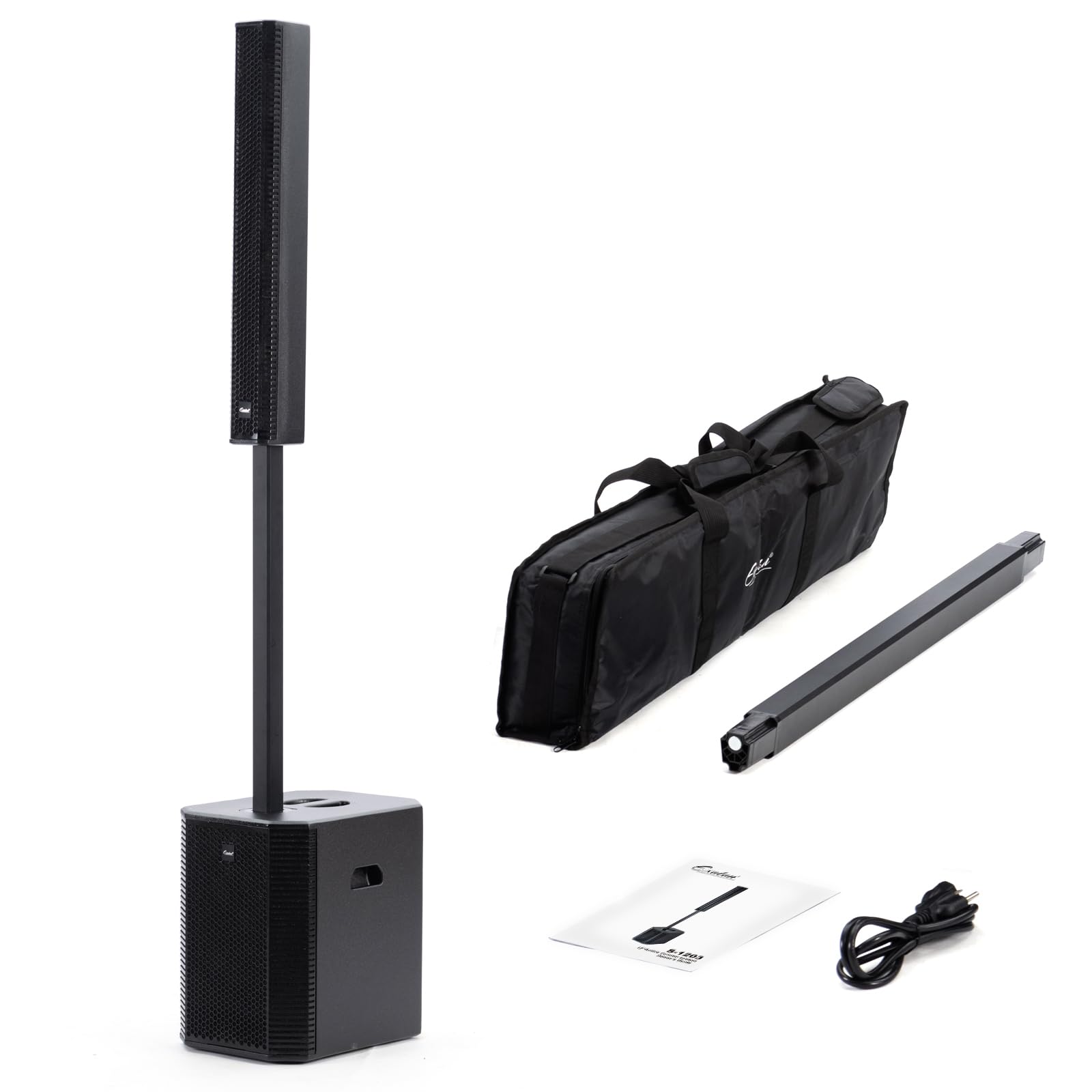 Mua EXOTON S-1203 Portable Line Array Column PA/DJ System with 12" Powered Subwoofer, 2000W ...