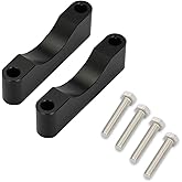 Amazon.com: XJMOTO Chrome Front Fender Spacer Bracket Kit Fit 21'' 23 ...