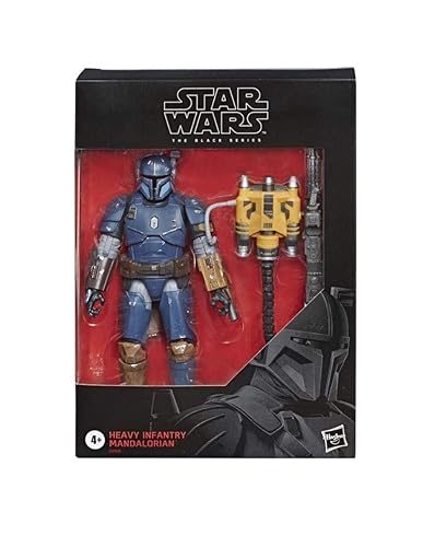 STAR WARS The Black Series Heavy Infantry Mandalorian Toy 6-inch Scale ...
