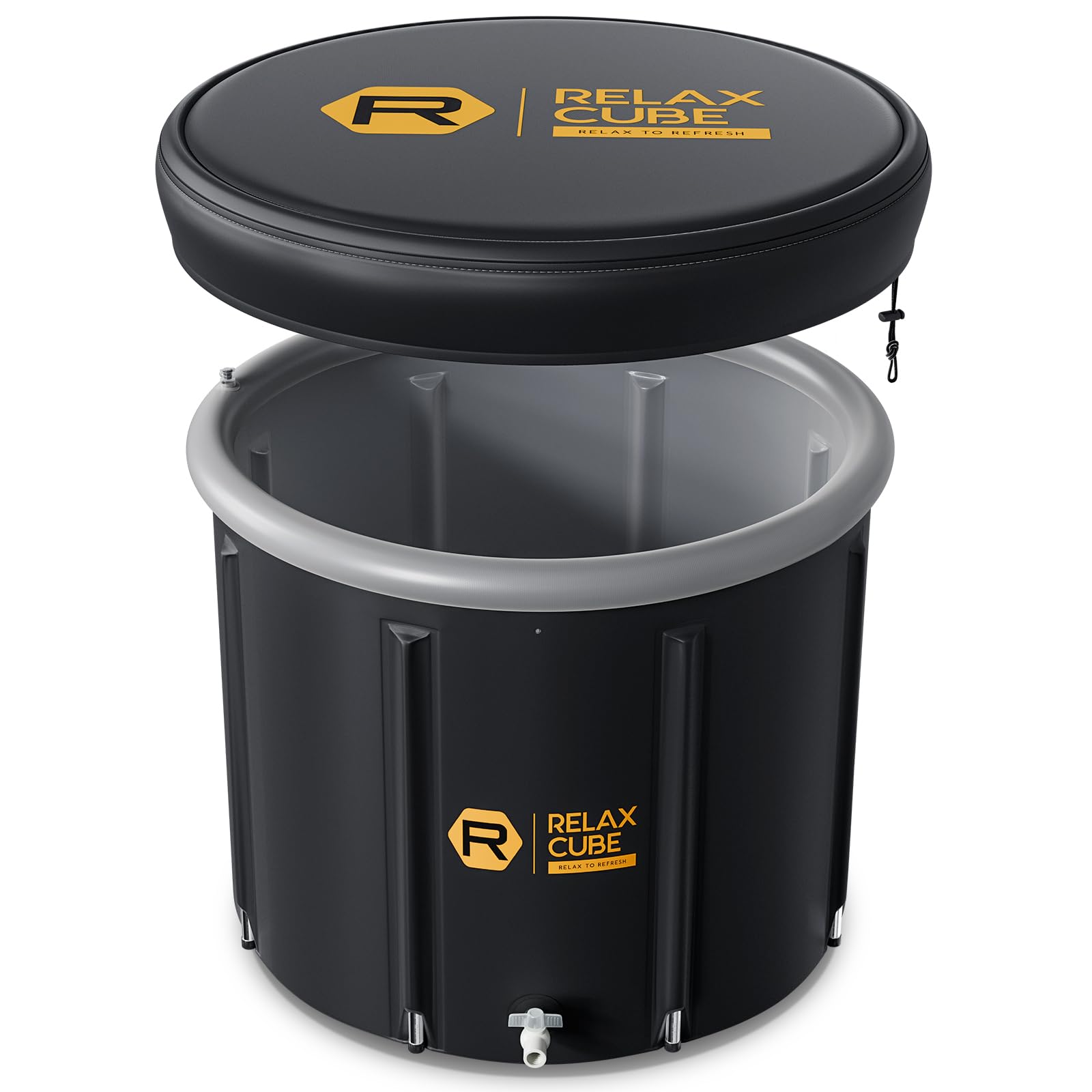 Ice Bath Tub for Athletes, 116 Gal XL Cold Plunge Tub for Recovery and ...