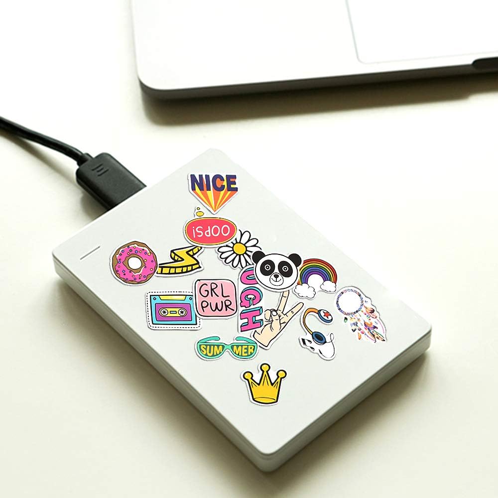 Homo Trends 50Pcs Cute Stickers, Waterproof Aesthetic Trendy Stickers ...