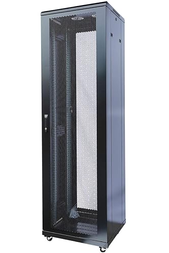 RAISING ELECTRONICS 42U Rack Mount Internet/Network Server Cabinet ...