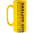 Amazon.com: BigMouth Inc Size Matters Coffee Mug, Funny Ceramic Novelty ...