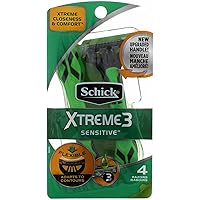 Amazon.com: Schick Xtreme 3 Men Sensitive (Pack of 2) : Beauty ...