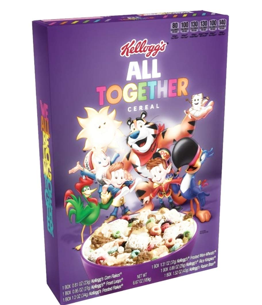 Amazon.com : Kelloggs All Together Cereal GLAAD Pride LGBT Limited ...