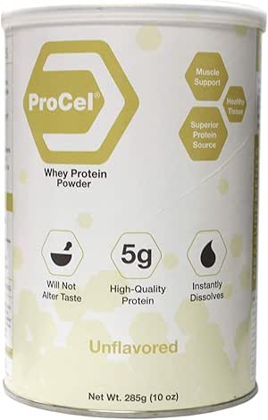 Amazon.com: Global Health Products Procel Protein Powder, 10 Oz Can ...