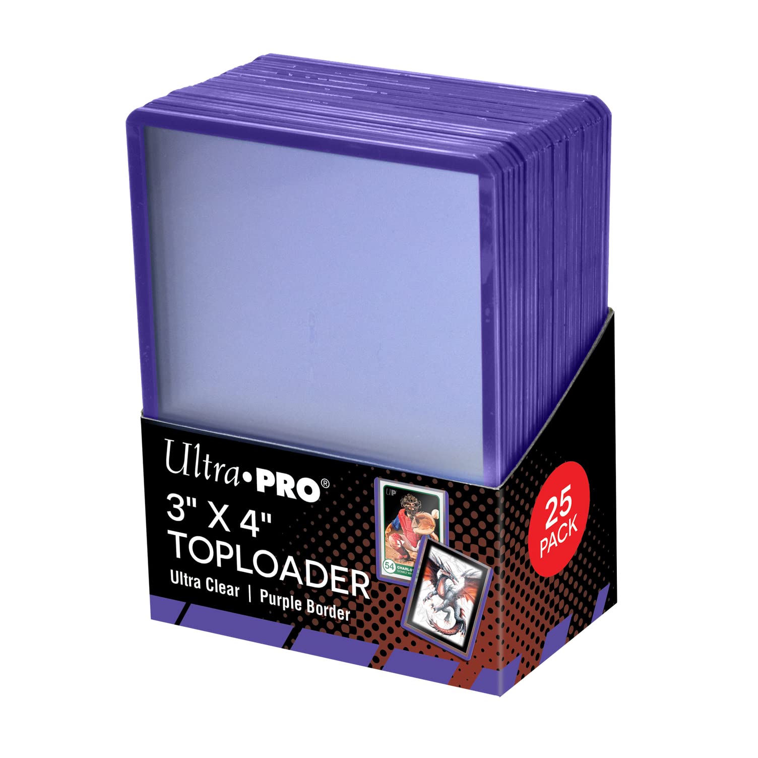 Mua Ultra PRO - 3x4 Purple Border Toploaders 25ct. - Toploaders for ...