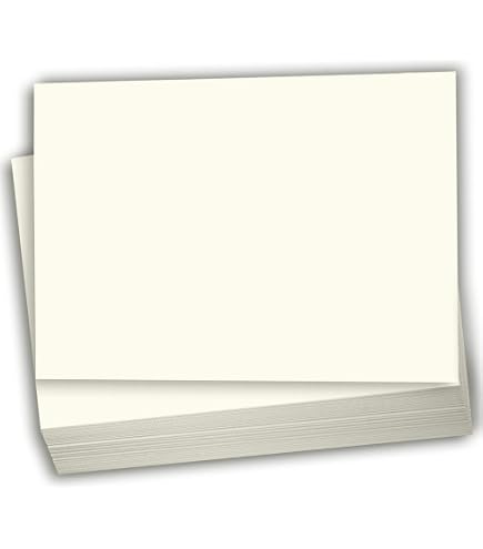 4x6 Blank Cards Hamilco Paper - 4x6 Inch 100lb Thick Blank Cards With ...