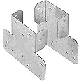 Amazon.com: 4Pcs (2 Sets) T Shaped Post to Beam Connector Roof Tie ...