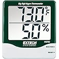 Amazon.com: Extech - 445703 Digit Thermometer Green and Gray : Patio ...